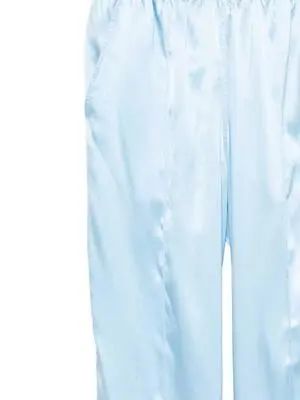 TOM FORD Satin Trousers - Blue