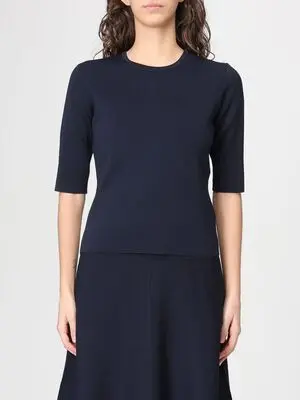 Max Mara Basic Viscose T-shirt - Blue