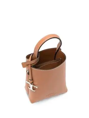 TOD'S Hammered Leather Micro Bag