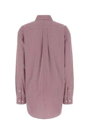 Miu Miu Embroidered Poplin Oversize Shirt
