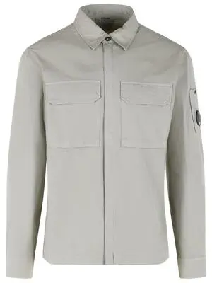 C.P. COMPANY Beige Cotton Jacket - Cream