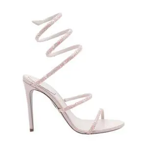 Rene Caovilla Cleo Pump Sandals - Pink