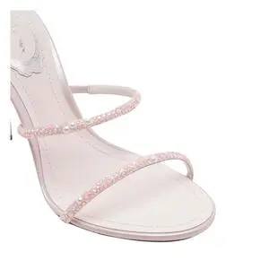 Rene Caovilla Cleo Pump Sandals - Pink