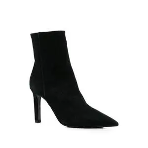 JIMMY CHOO Suede Stiletto Ankle Boots