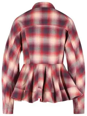 GANNI Cotton Checked Shirt