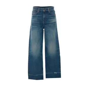 Chloé Logo Denim Jeans - Blue