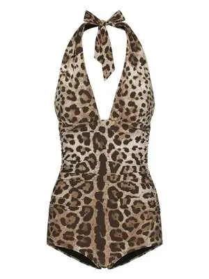 Dolce & Gabbana Printed One-piece Swimsuit - Multicolor