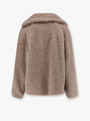 Max Mara Alpaca And Cashmere Fur Jacket - Multicolor
