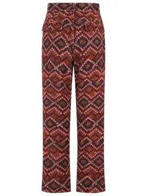 Dries Van Noten Pencks Cotton Pants