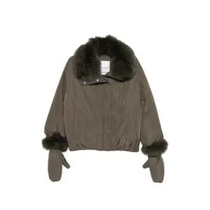 YVES SALOMON Jackets - Brown