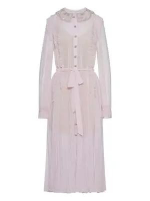 SELF-PORTRAIT Pleated Dress - Multicolor