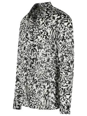 Dries Van Noten Carvies' Viscose Shirt - Black