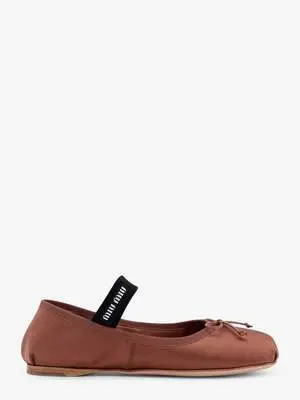 Miu Miu Satin Ballerinas - Multicolor
