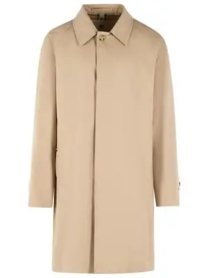 Burberry Straight Hem Coats For Men