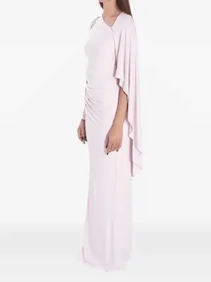 SELF-PORTRAIT Long Asymmetrical Dress