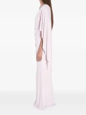 SELF-PORTRAIT Long Asymmetrical Dress