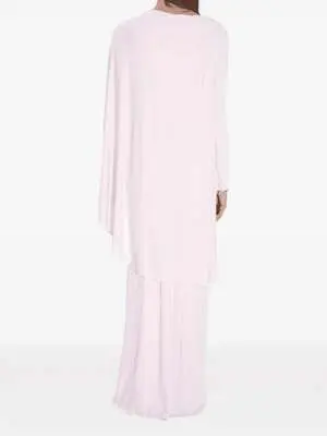 SELF-PORTRAIT Long Asymmetrical Dress