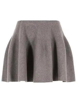 LISA YANG Cashmere Mini Skirt - Cream