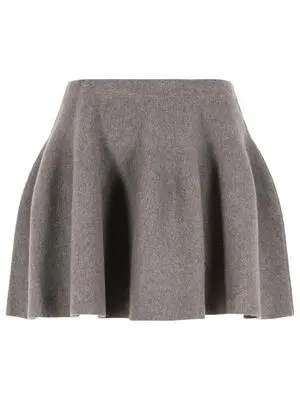 LISA YANG Cashmere Mini Skirt - Cream