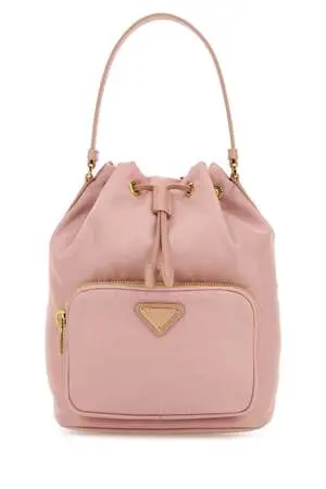 Prada Re-nylon Duet Bucket Bag - Pink