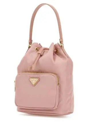 Prada Re-nylon Duet Bucket Bag - Pink