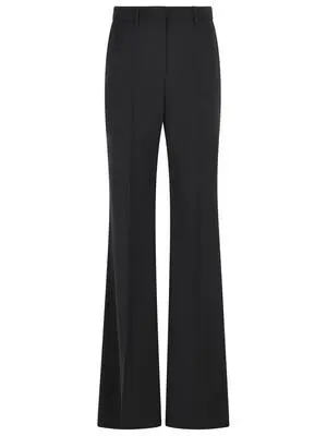 Sportmax Hangar Virgin Wool Pants - Black