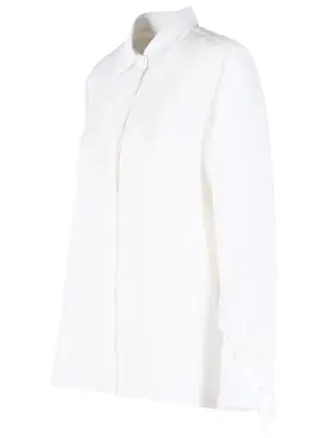 Max Mara Geranio Silk Shirt - White