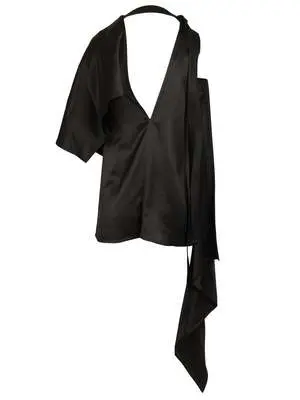 Bottega Veneta Silk Satin Top