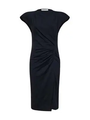 Isabel Marant Étoile Cotton Jersey Nadeline Midi Dress - Multicolor