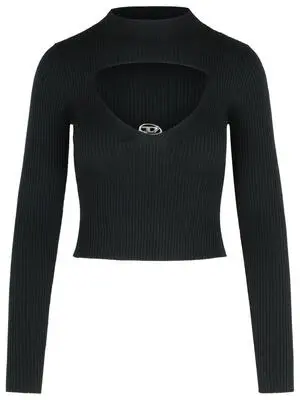 DIESEL® Olina' Wool Sweater - Black