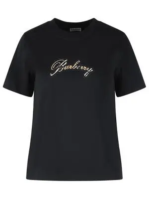 Burberry Cotton T-shirt - Black