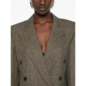 Saint Laurent Herringbone Blazer