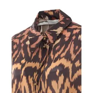 Zimmermann Aster Relaxed Shirt - Brown