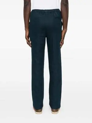 Kiton Drawstring Waist Pants - Blue