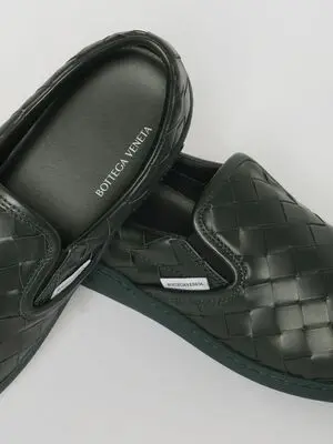 Bottega Veneta Sawyer Sneakers In Woven Leather