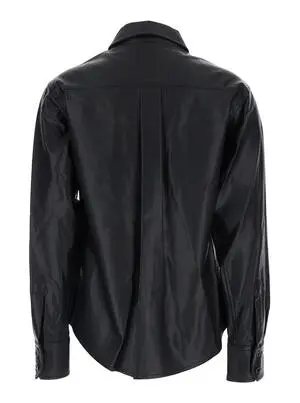 Isabel Marant Étoile Ecoin Leather Shirt - Multicolor