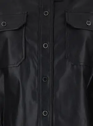 Isabel Marant Étoile Ecoin Leather Shirt - Multicolor