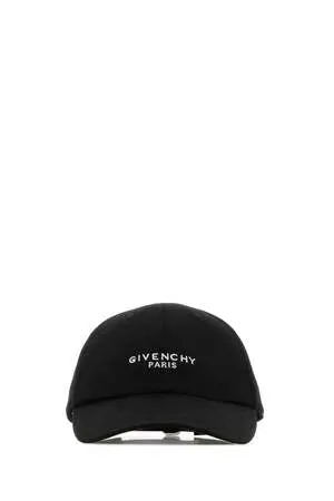 Givenchy Cotton Blend Baseball Cap - Black