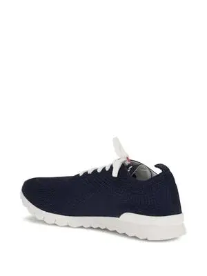 Kiton Knit Upper Sneakers - Blue