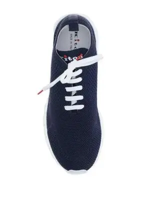 Kiton Knit Upper Sneakers - Blue
