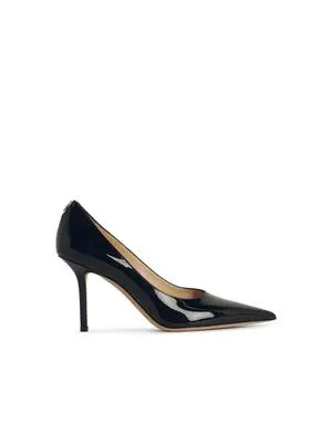 JIMMY CHOO Love' Leather Pumps - Black