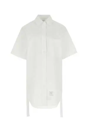 Thom Browne Cotton Shirt Mini Dress