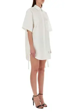 Thom Browne Cotton Shirt Mini Dress