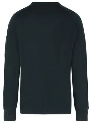 C.P. COMPANY Cotton Sweater - Black