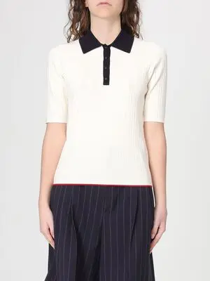 Max Mara Knit Polo Shirt - White