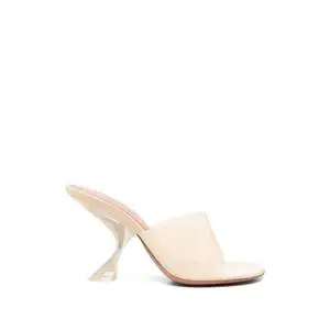 Amina Muaddi Neutrals Shoes - Cream