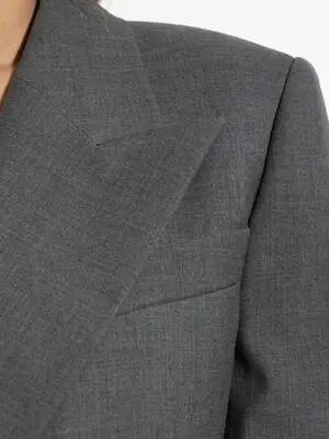 Givenchy Double-breasted Wool Structured Jacket
