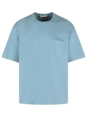 Marni Light Cotton T-shirt - Blue