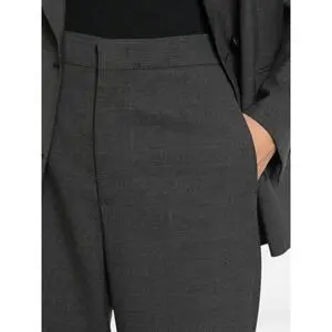 Tagliatore Wool Blend Jumpsuit - Gray