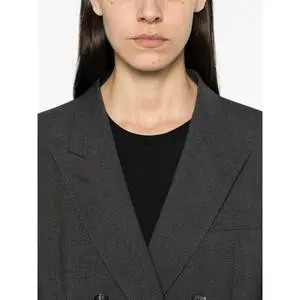 Tagliatore Wool Blend Jumpsuit - Gray